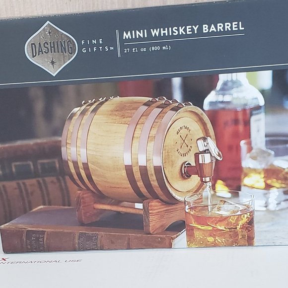 Dashing | Kitchen | Dashing Mini Whiskey Barrel 27 Fl Oz Fine Gifts ...